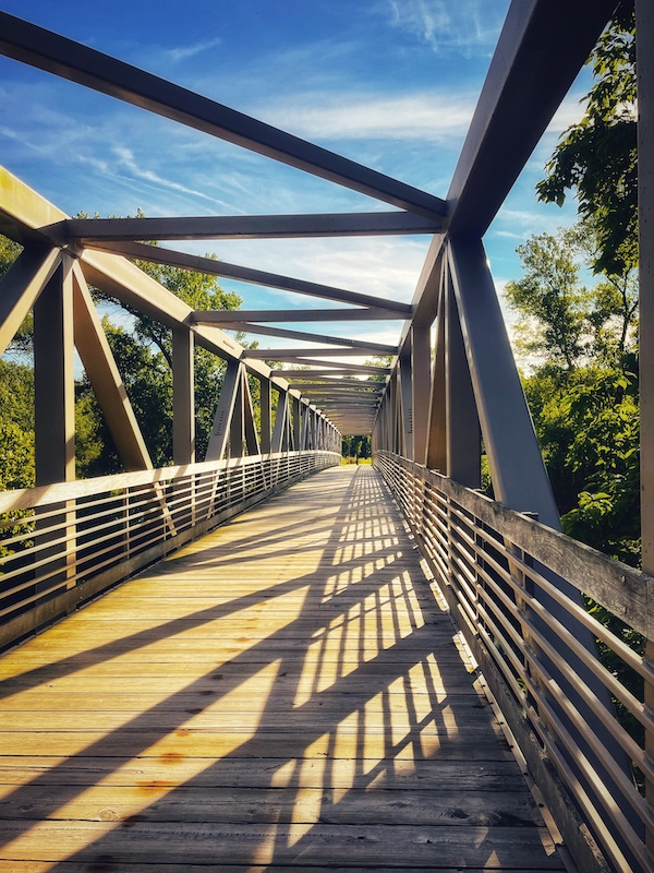 Independence Ohio Photo of Pedestrian Bridge